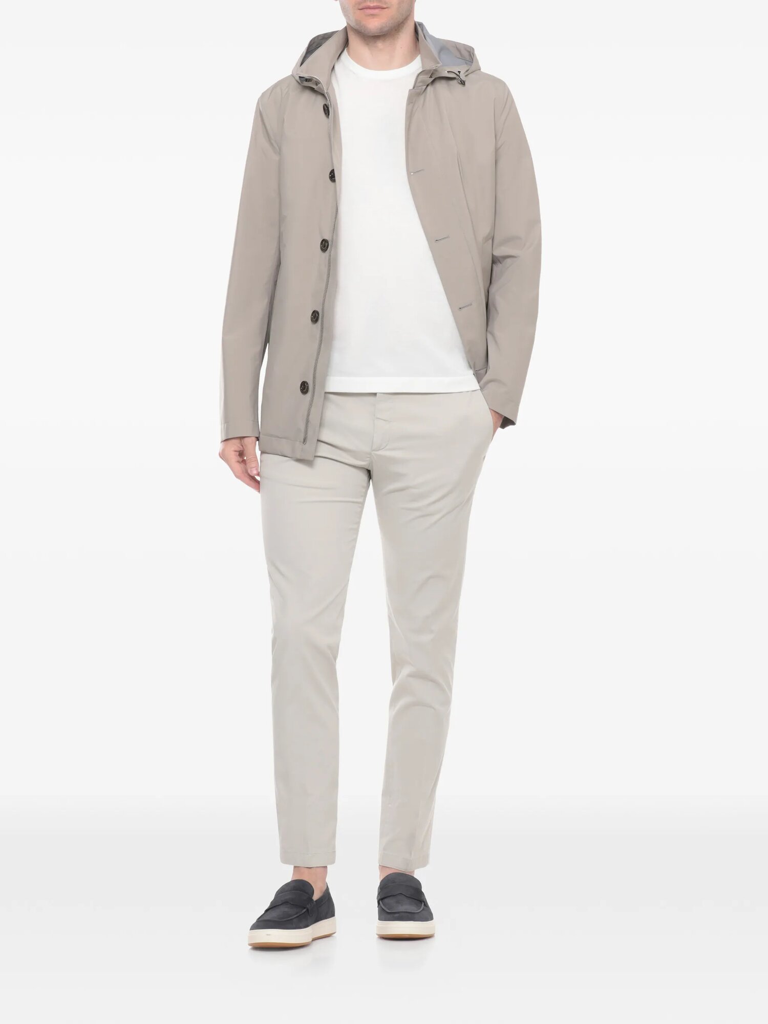 Куртка Montecore Hooded jacket, размер 52, grey — фото 1