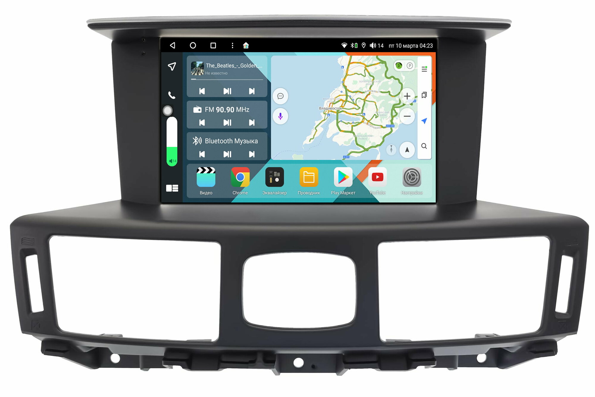 Штатная магнитола Infiniti Q70 13-19, QX60, QX70 13-17, JX35 Wide Media KS90159QR-4/64 авто без navi