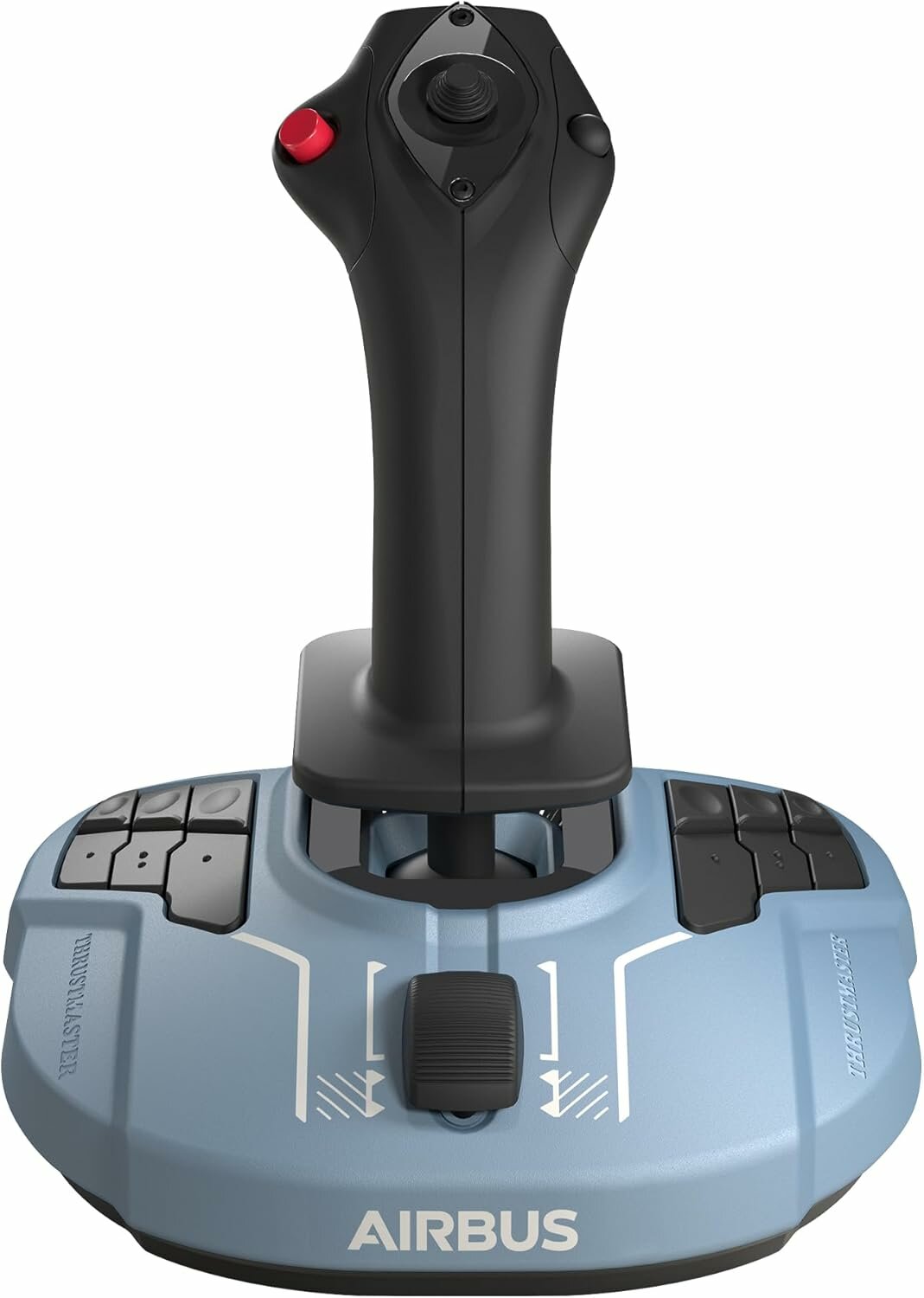 Джойстик Thrustmaster "TCA Airbus Edition" , 17 клавиш, проводной, голубой, для ПК