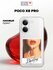 Силиконовый чехол на Poco X8 Pro / Поко X8 Про с принтом Hello Darling