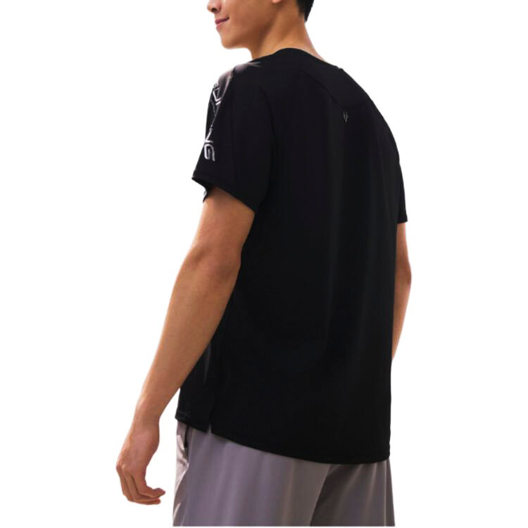 Футболка спортивная ANTA Running Collection Basic, 1 шт., размер xl EU, черный — фото 1