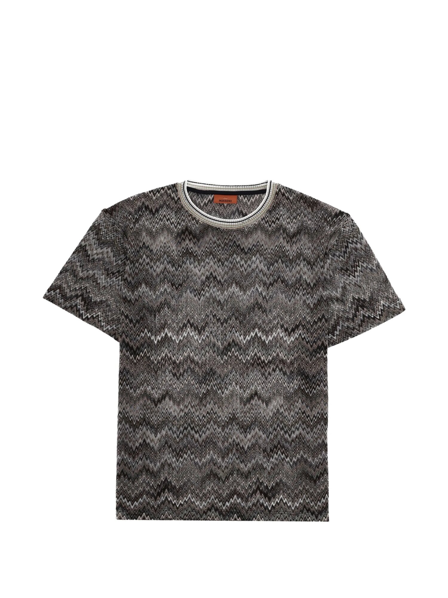 Футболка Zigzag-knit T-shirt