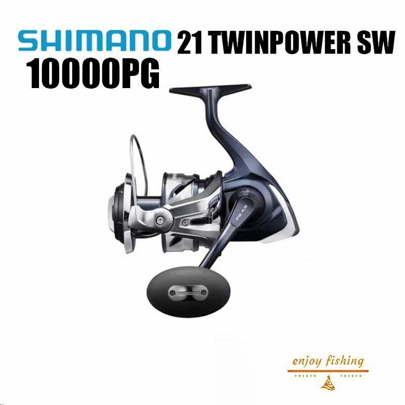 SHIMANO 2021 TWINPOWER SW 10000PG прялка Рыболовная катушка Рыболовные снасти