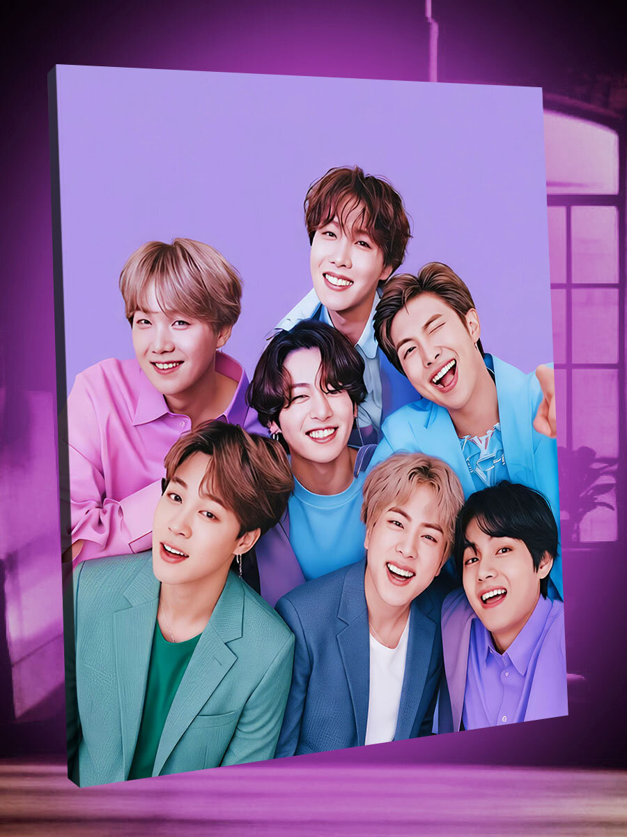 Интерьерная картина K-pop