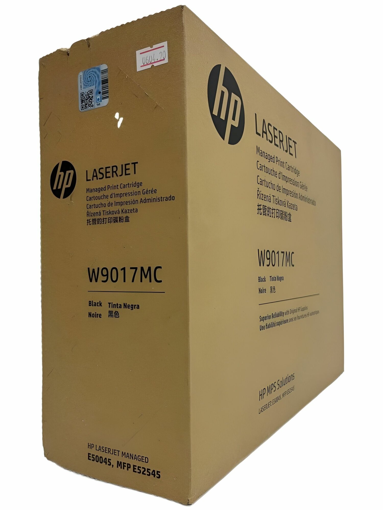 HP картридж лазерный W9017MC (87MC) оригинальный, чёрный (22 500 стр.) для LJ MFP E50045DW/E52545DN