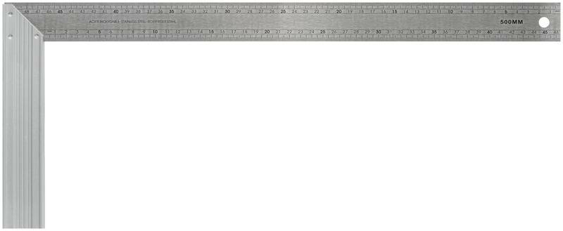 Угольник столярный профи 500х200мм FIT 19548
