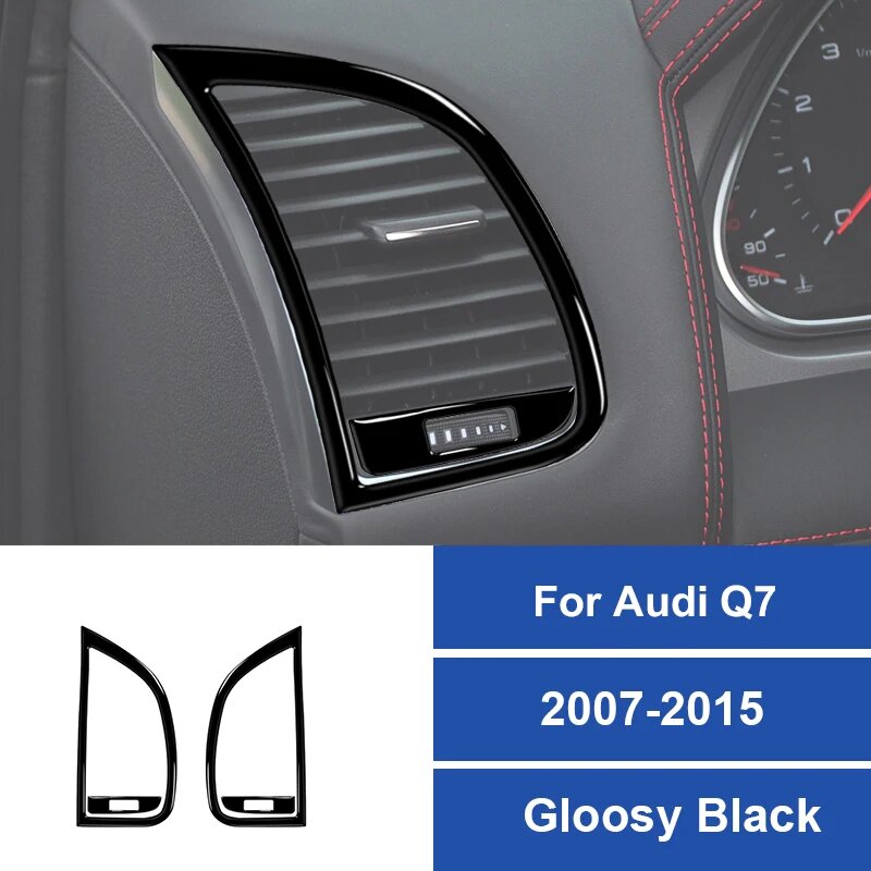 Рамка воздуховода Audi Q7 2007-2015, Glossy black