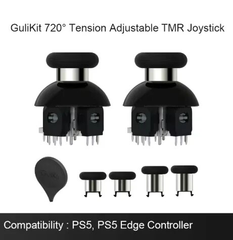 GuliKit 720° Регулируемый джойстик TMR для ремонта геймпадов For PS5