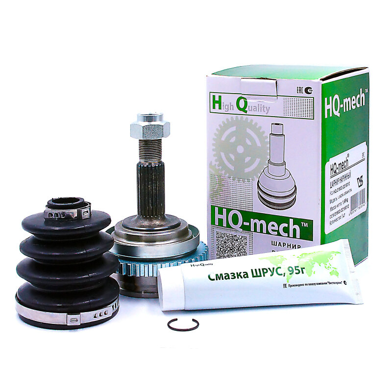 Шарнир HQ21902-2215012 наружный ШРУС Lada Granta 2010-, 1.6i 2010 - 2021, ABS, АКПП, 22 шлица, 21902-2215012-00, Datsun