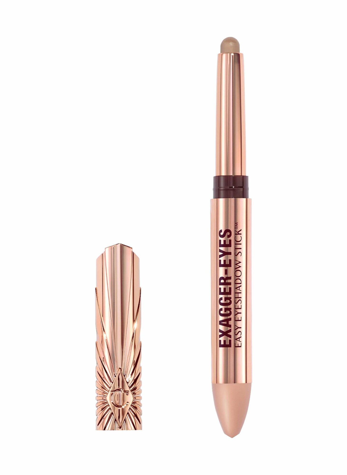 Charlotte Tilbury Кремовые тени-карандаш EXAGGER-EYES EASY EYSHADOW STICK 1,6 г оттенок NUDE SCULPT