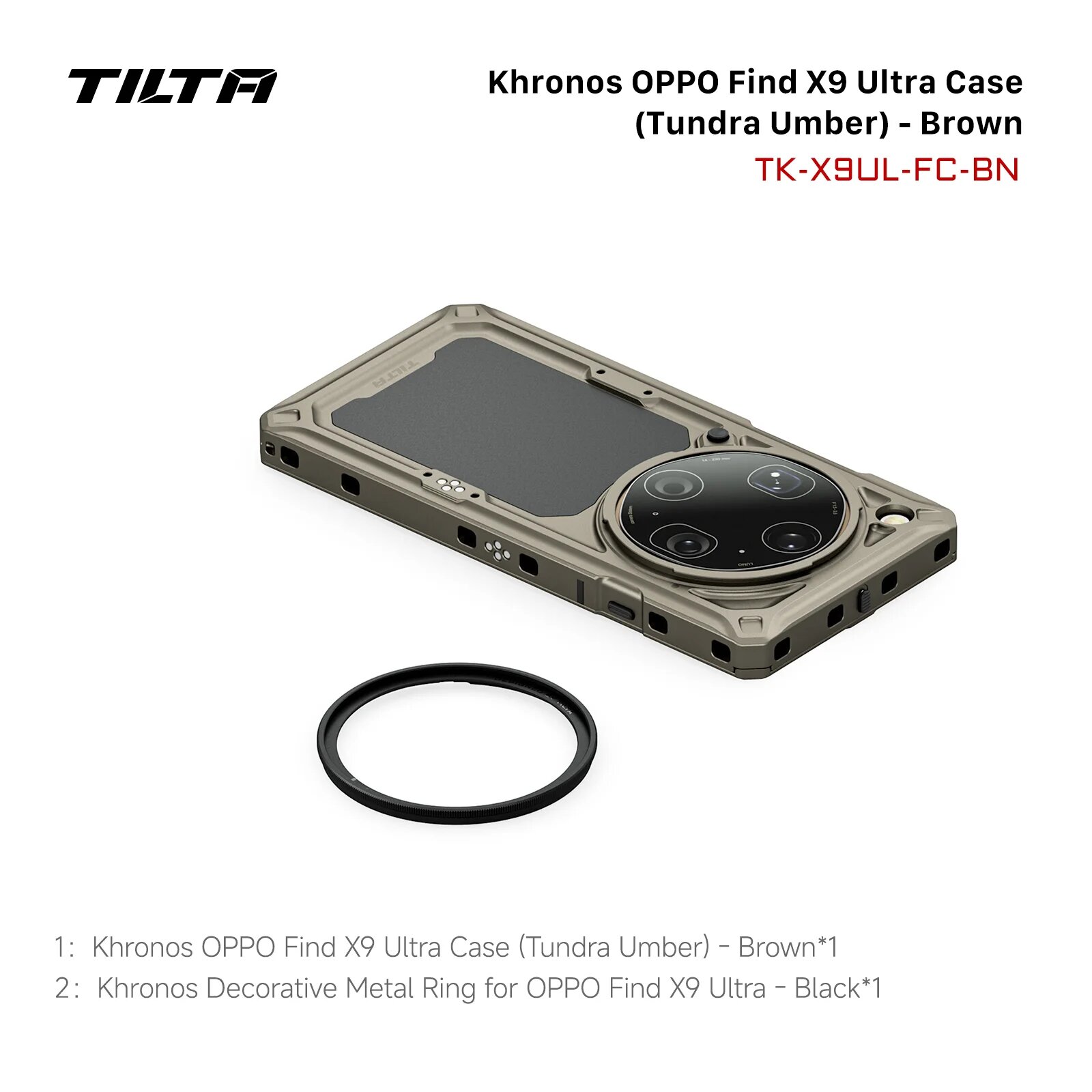TILTA Khronos Creator Kit для OPPO Find X9 Ultra Case TU