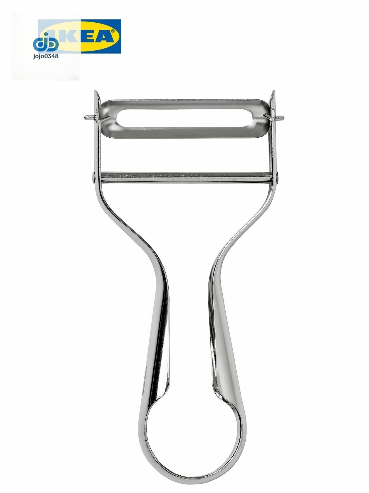 IKEA VARDAGEN Овощечистка для фруктов и овощей, Нержавеющая сталь, 13cm