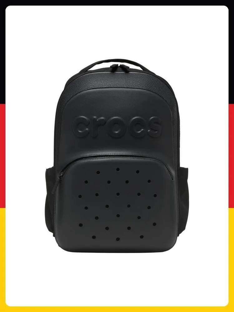 Рюкзак Crocs черный повседневный для ноутбука