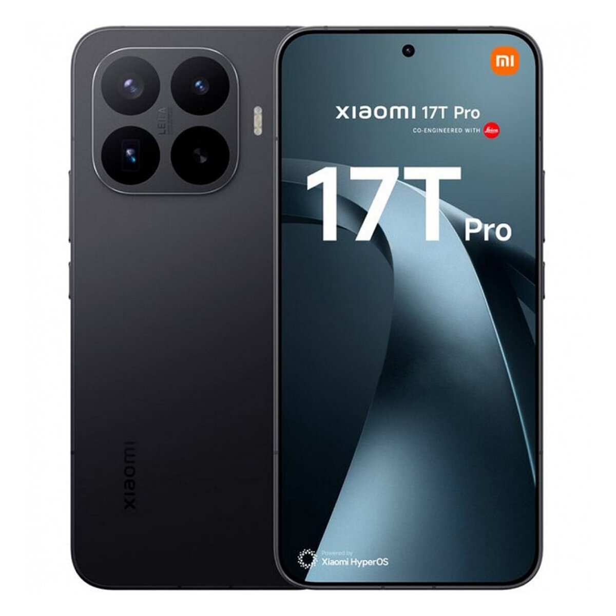 Смартфон Xiaomi 17T Pro 12/512Gb Dual: nano SIM + eSIM, Global version, Black (Черный), Leica