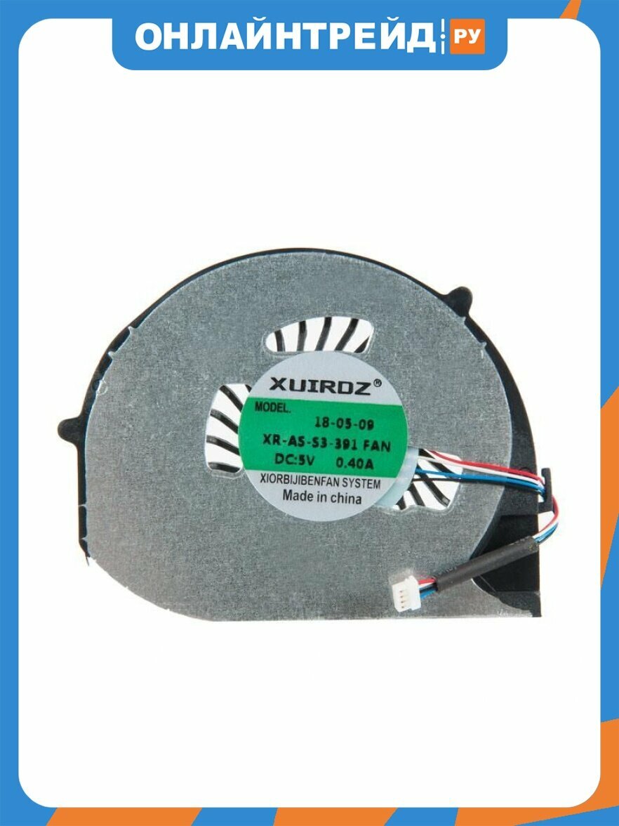 Вентилятор (кулер) Rocknparts для ноутбука Acer Aspire S3-951, S3-331, S3-371, S3-391, OEM