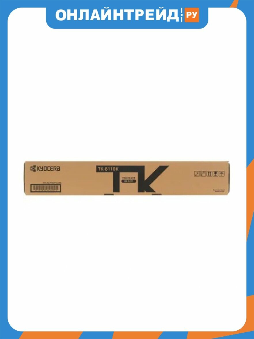 Тонер-картридж Kyocera TK-8110K для M8124cidn (Азия) чёрный (12000 стр.)