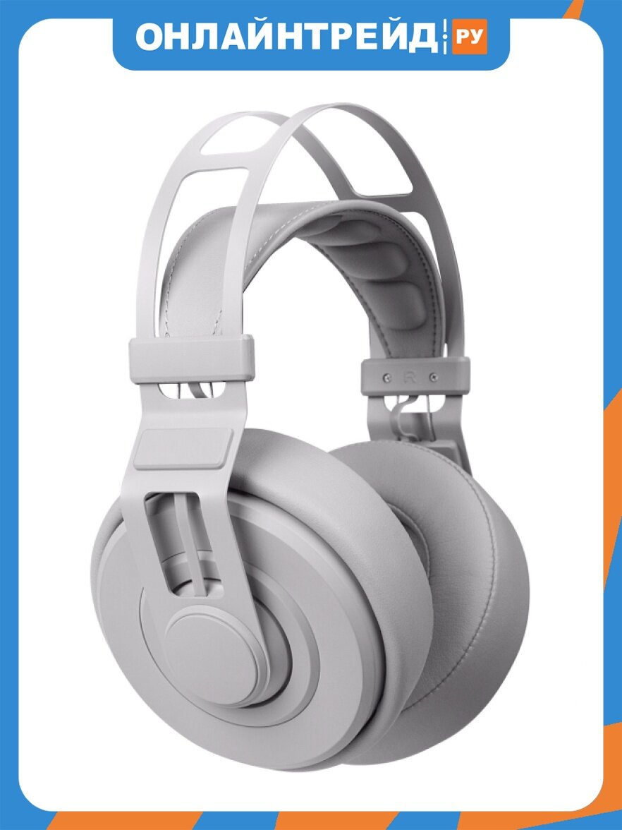 Беспроводные наушники Rombica mysound BH-10 2C, Bluetooth, Hi-Fi, серый