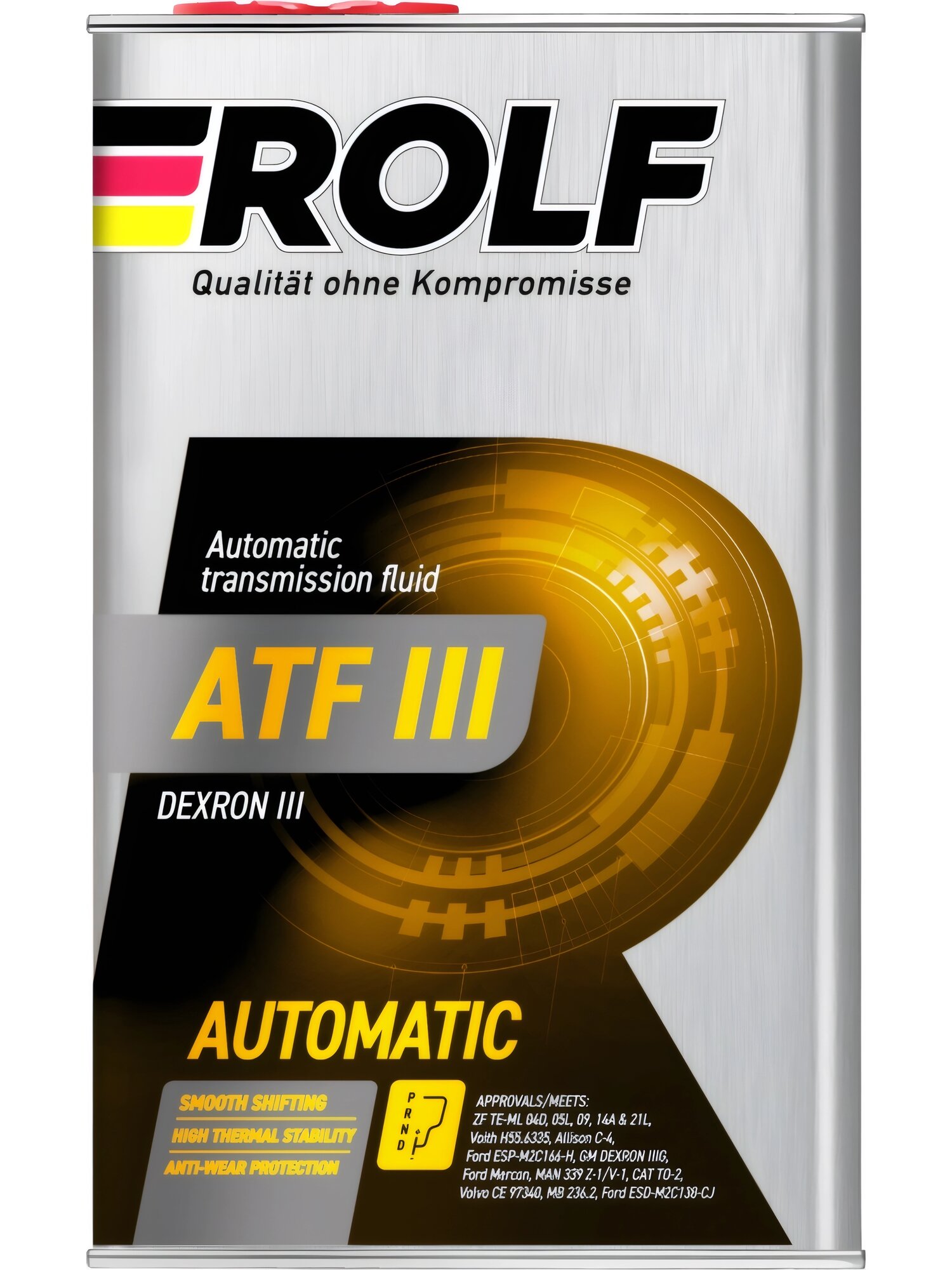 Масло трансмиссионное ROLF ATF III (4л)