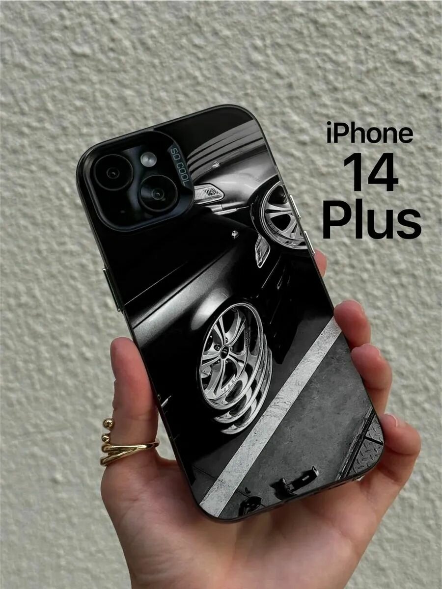 Чехол на iPhone 14 Plus с машиной