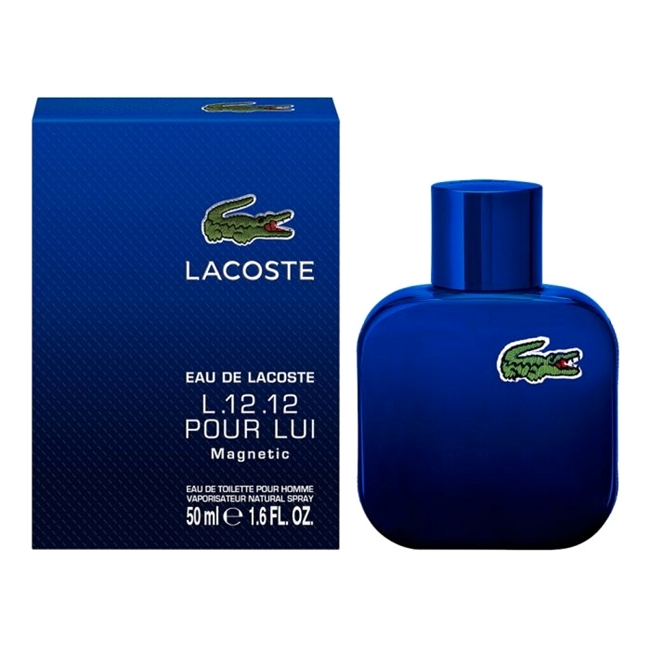Туалетная вода Lacoste L 12 12 Pour Lui Magnetic 50 мл для мужчин / Лакост Л 12 12 Пур Луи