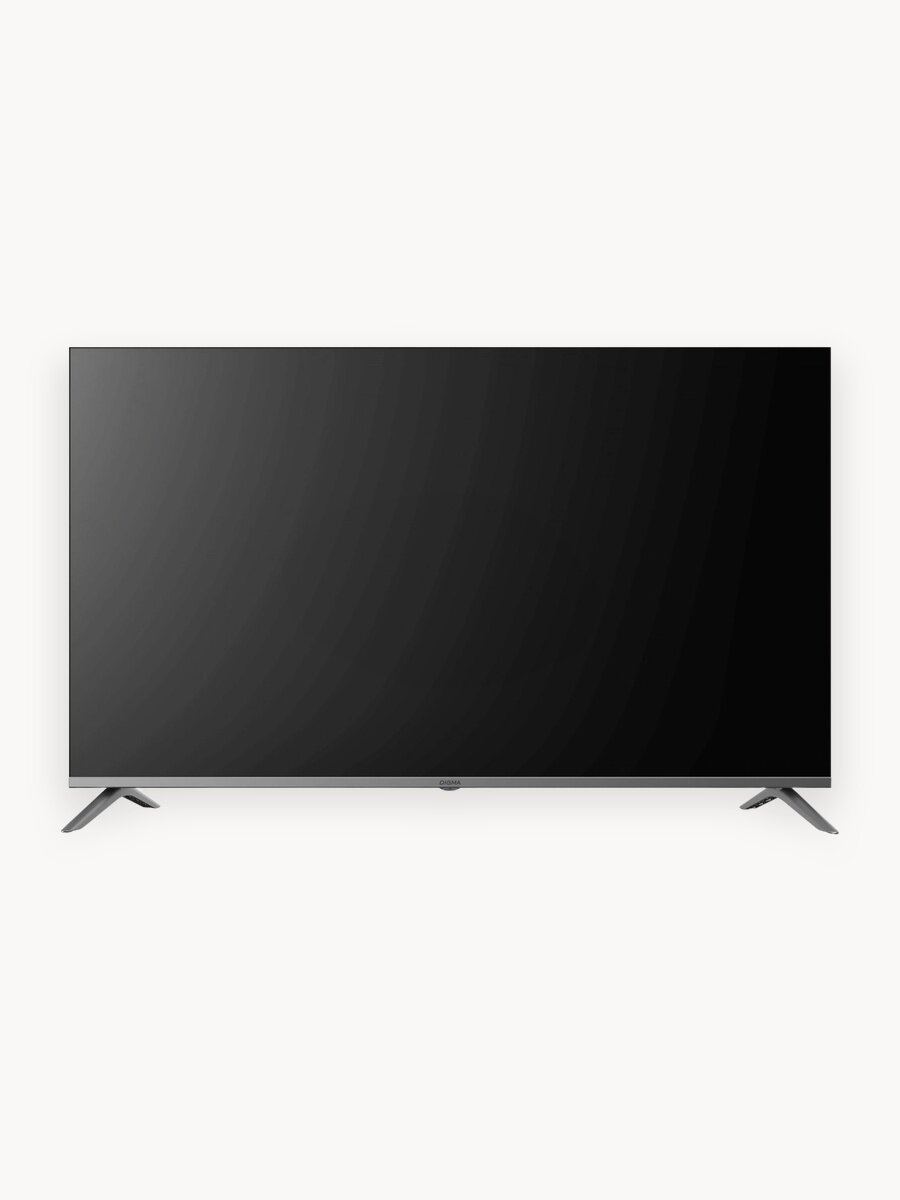 55" Телевизор Digma DM-LED55UBB41, 4K Ultra HD, темно-серебристый, смарт ТВ, Android