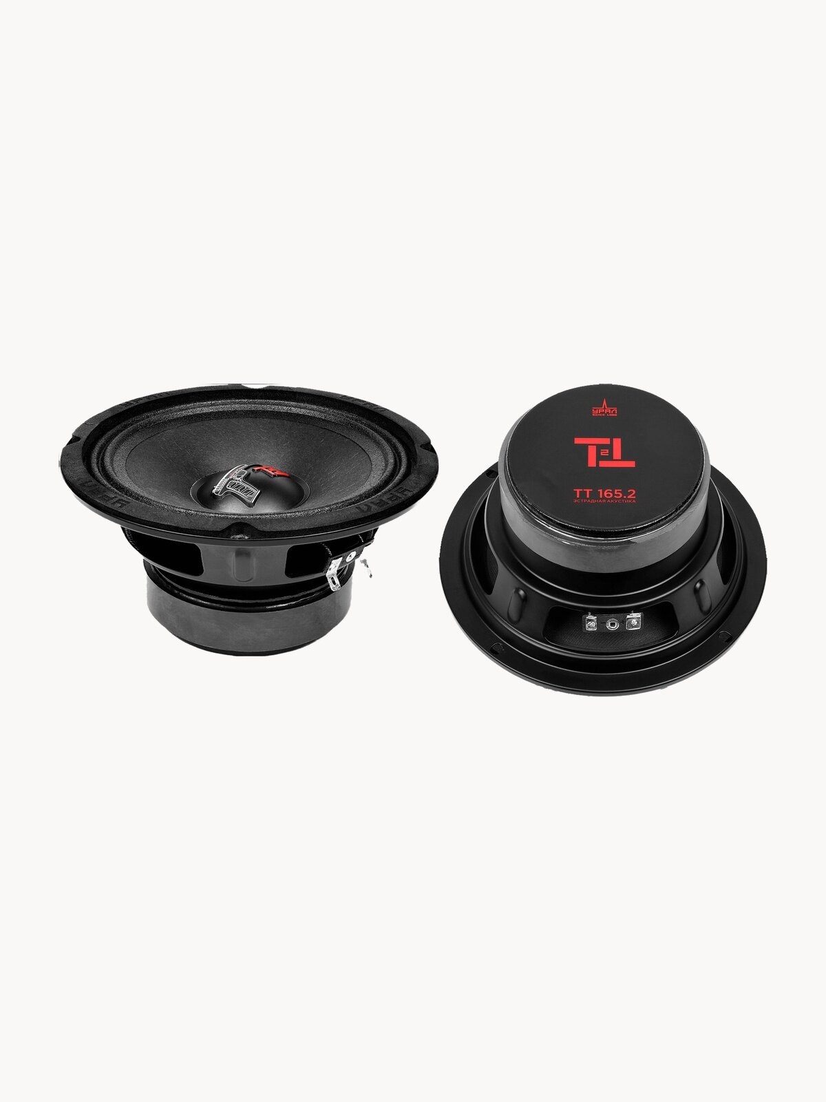 Акустическая система URAL ТТ 165.2, эстрадная, 16.5см, 2 динамика, 95дБ, 130-10000Гц