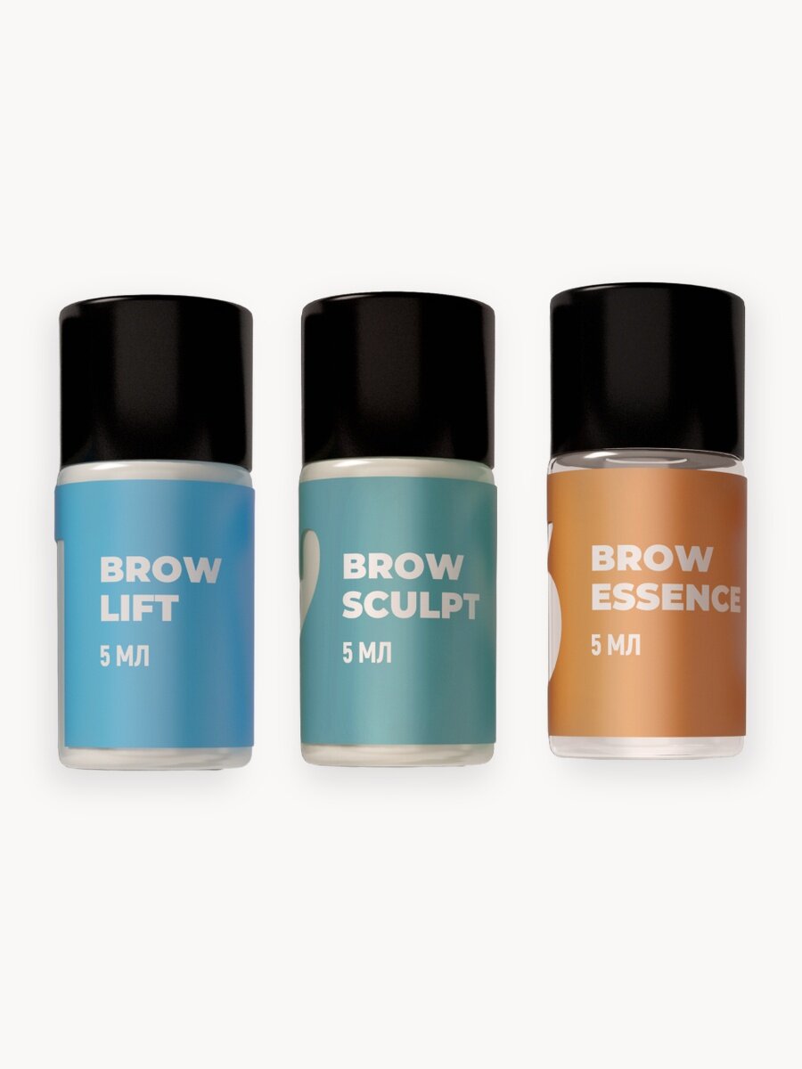 Набор составов Innovator Cosmetics "SEXY BROW PERM", для долговременной укладки бровей