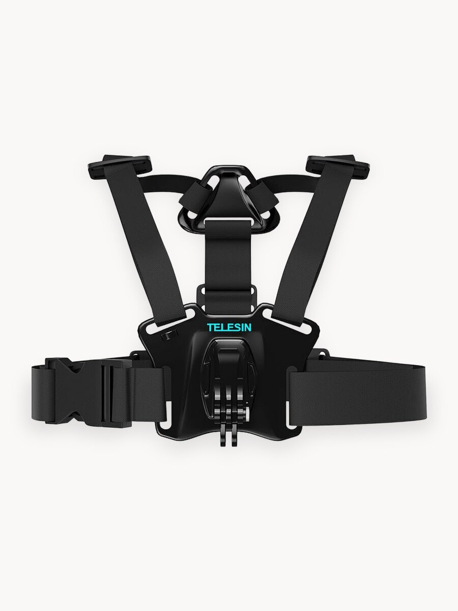Крепление камеры на грудь Telesin с двойной-J защелкой, GP-CGP-T07
