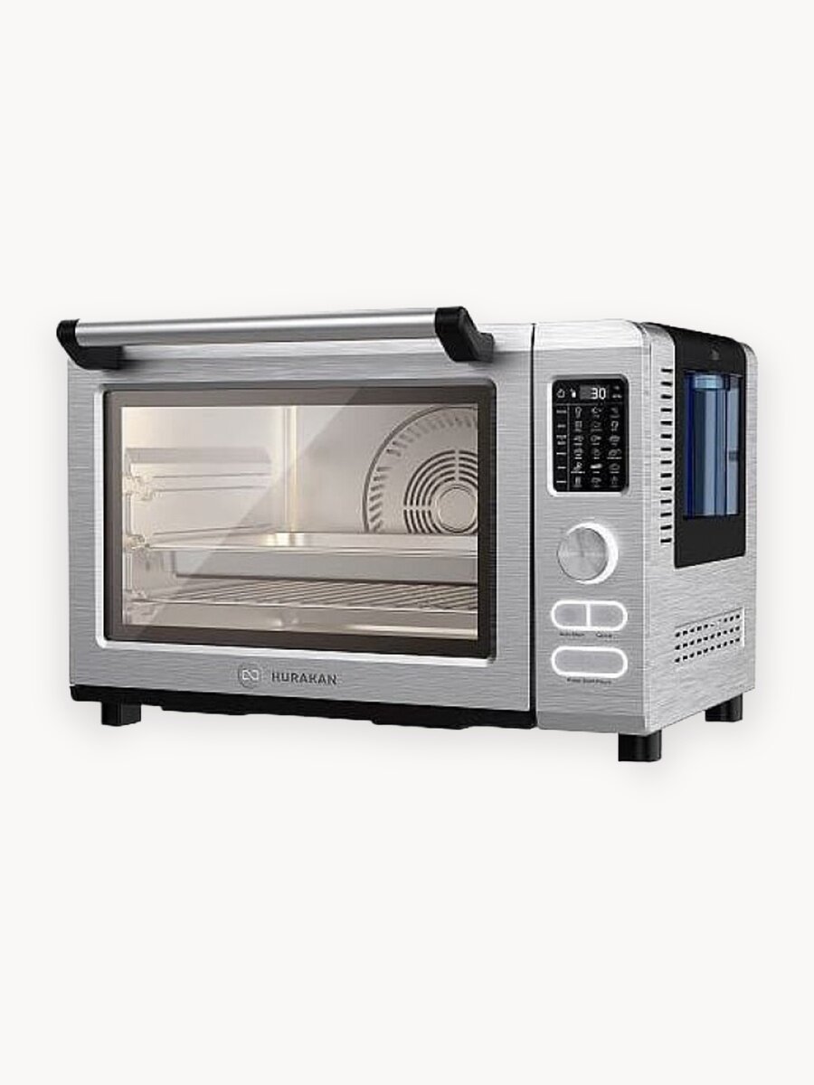 Печь конвекционная с пароувлажнением Hurakan HKN-XF026E. камера на 26 литров. 3 ровня, +50.+230С. 1.6 кВт 220В