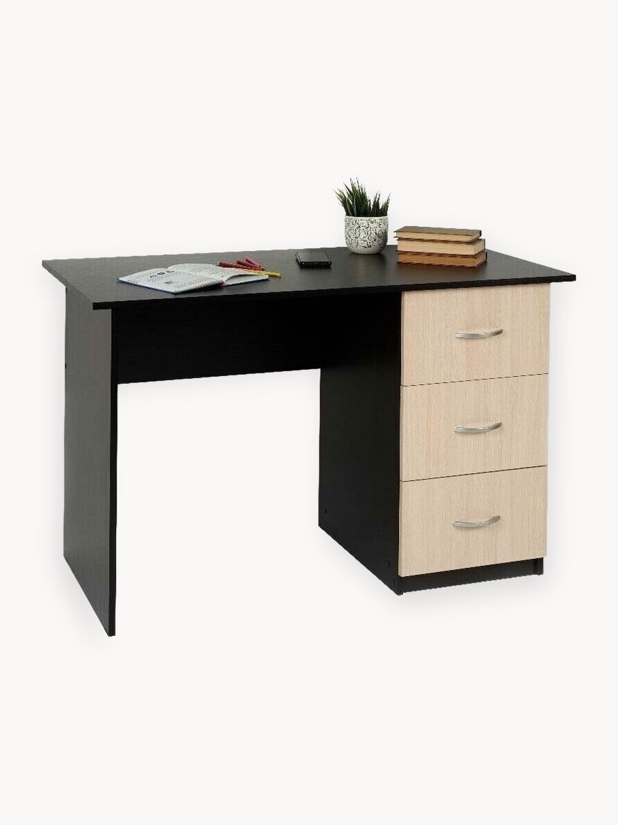 Письменный стол Сити-1 венге-дуб молочный