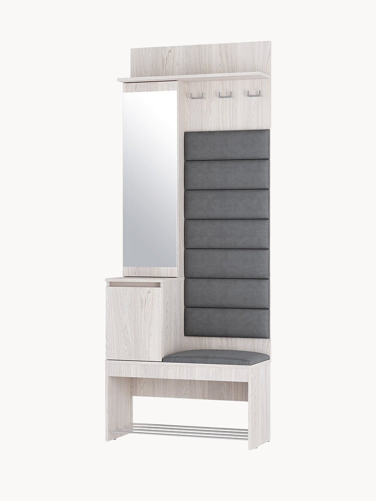 Прихожая в коридор София с зеркалом комплект мебели со шкафом