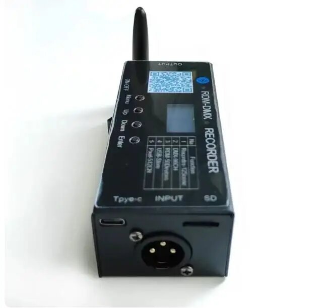 Беспроводной Bluetooth контроллер DMX512 RDM Recorder Android charging