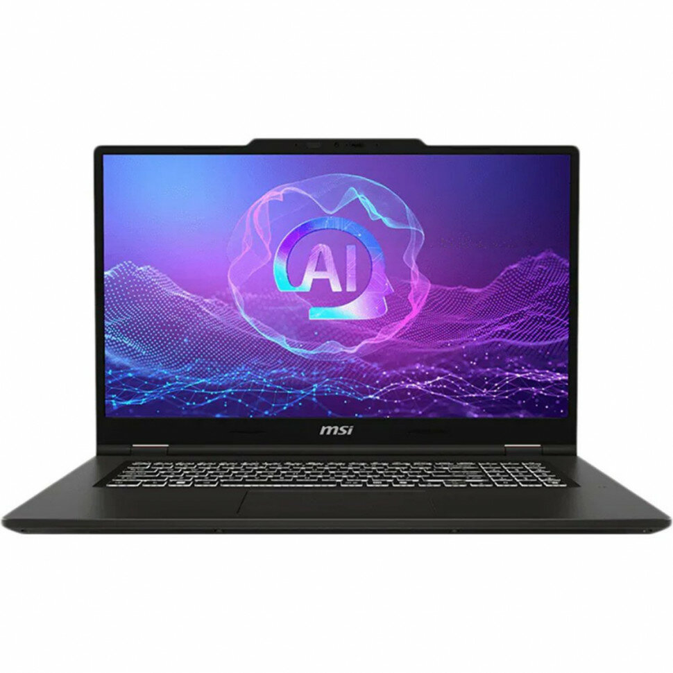 Ноутбук MSI Venture 17 AI A2HMG-014XRU (17.3", IPS, Intel Core Ultra 5 225H 1.7ГГц, 14-ядерный, 16ГБ DDR5, 512ГБ SSD, Intel Arc, FreeDOS), серый