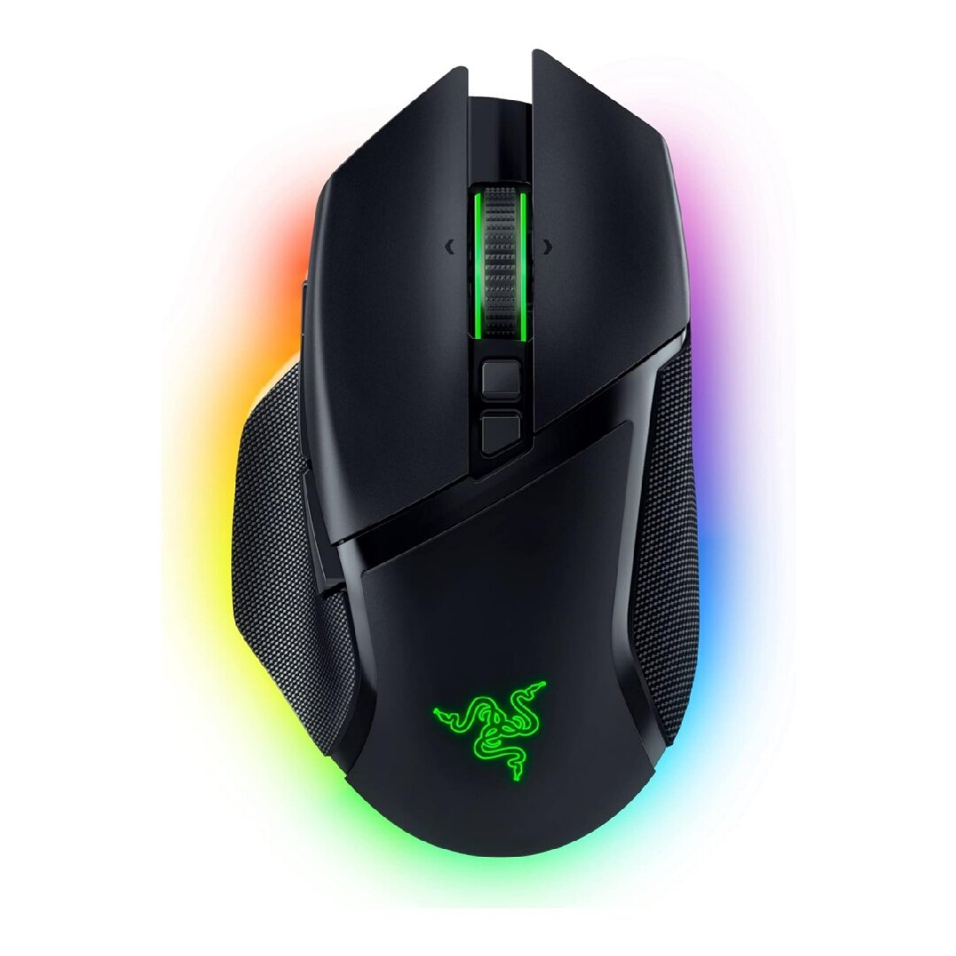 Беспроводная игоровая мышь Razer Basilisk V3 Pro, Эргономичный дизайн RGB черный