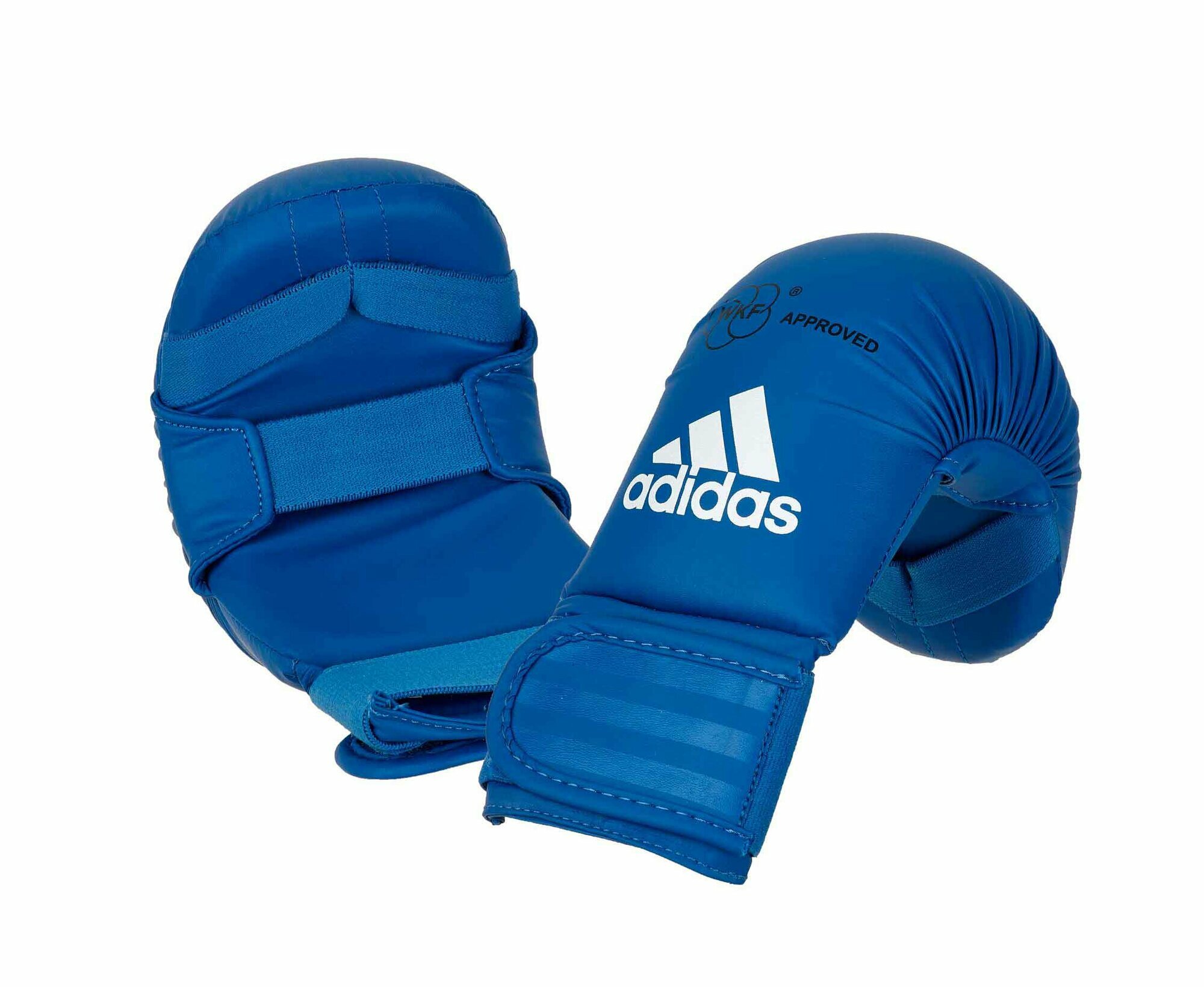 Накладки для карате WKF Bigger синие (размер M)