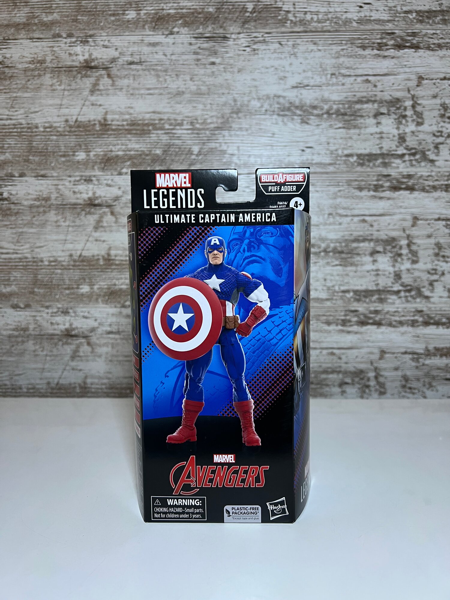 Фигурка Марвел, Капитан Америка, Ultimate Captain America, Marvel Legends, 16 см от Hasbro