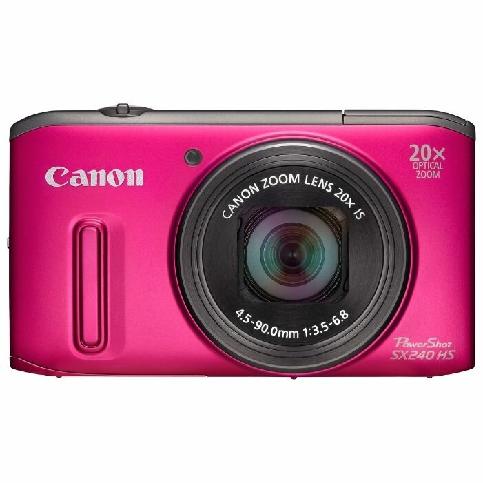 Canon PowerShot SX240 HS Pink Цифровой компактный фотоаппарат