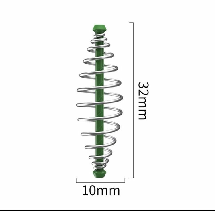 Кормушка для рыбалки спираль 10 штук