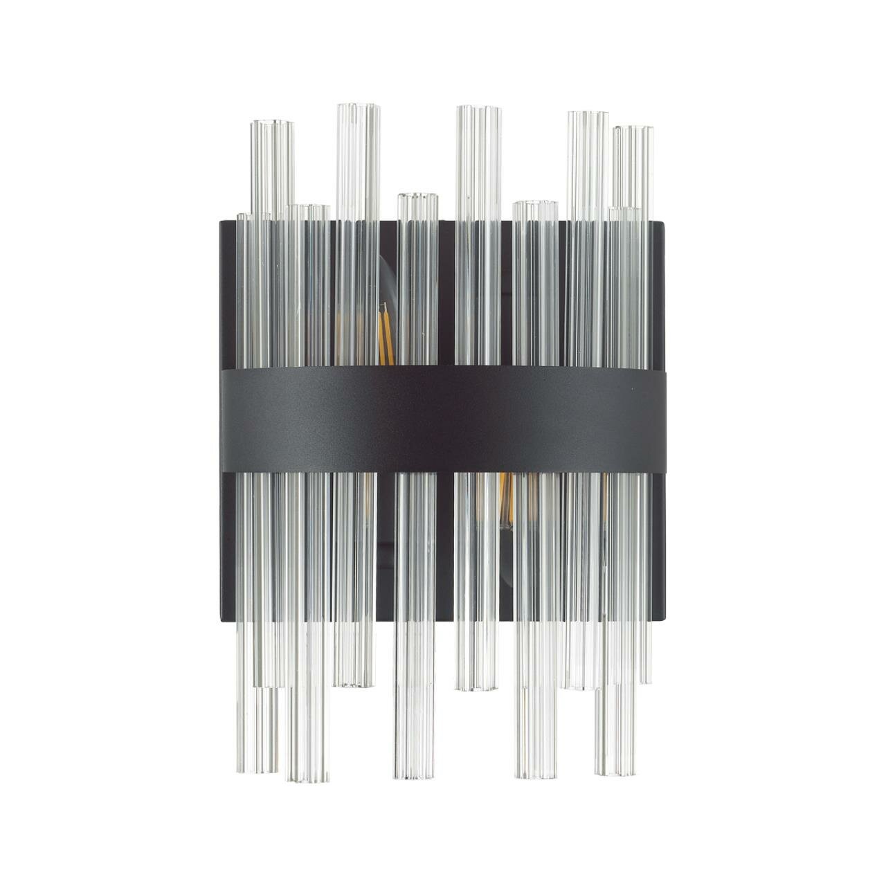 5272/2W MODERNI LN26 209 черный Бра E14 2*40W 220V MITSUKO