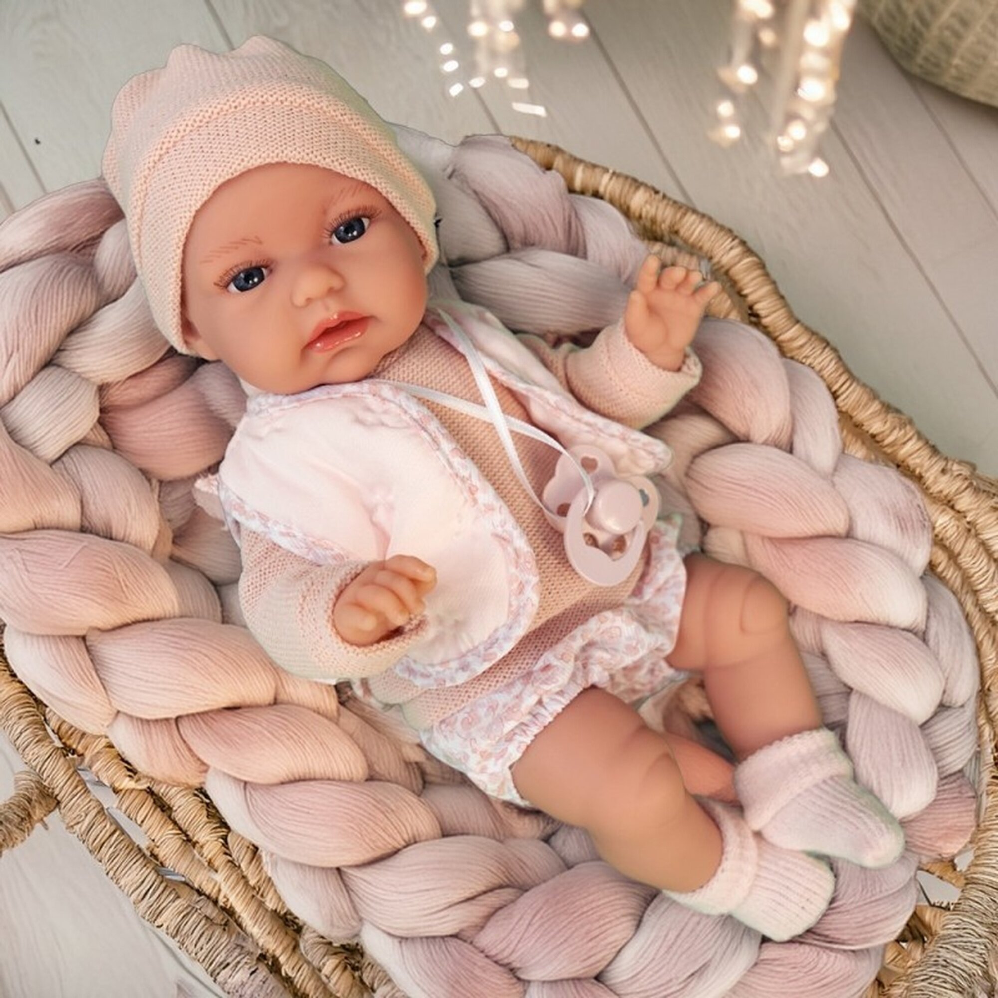 Кукла Antonio Juan Baby Toneta 70364, с гибким телом, с аксессуарами, Испания