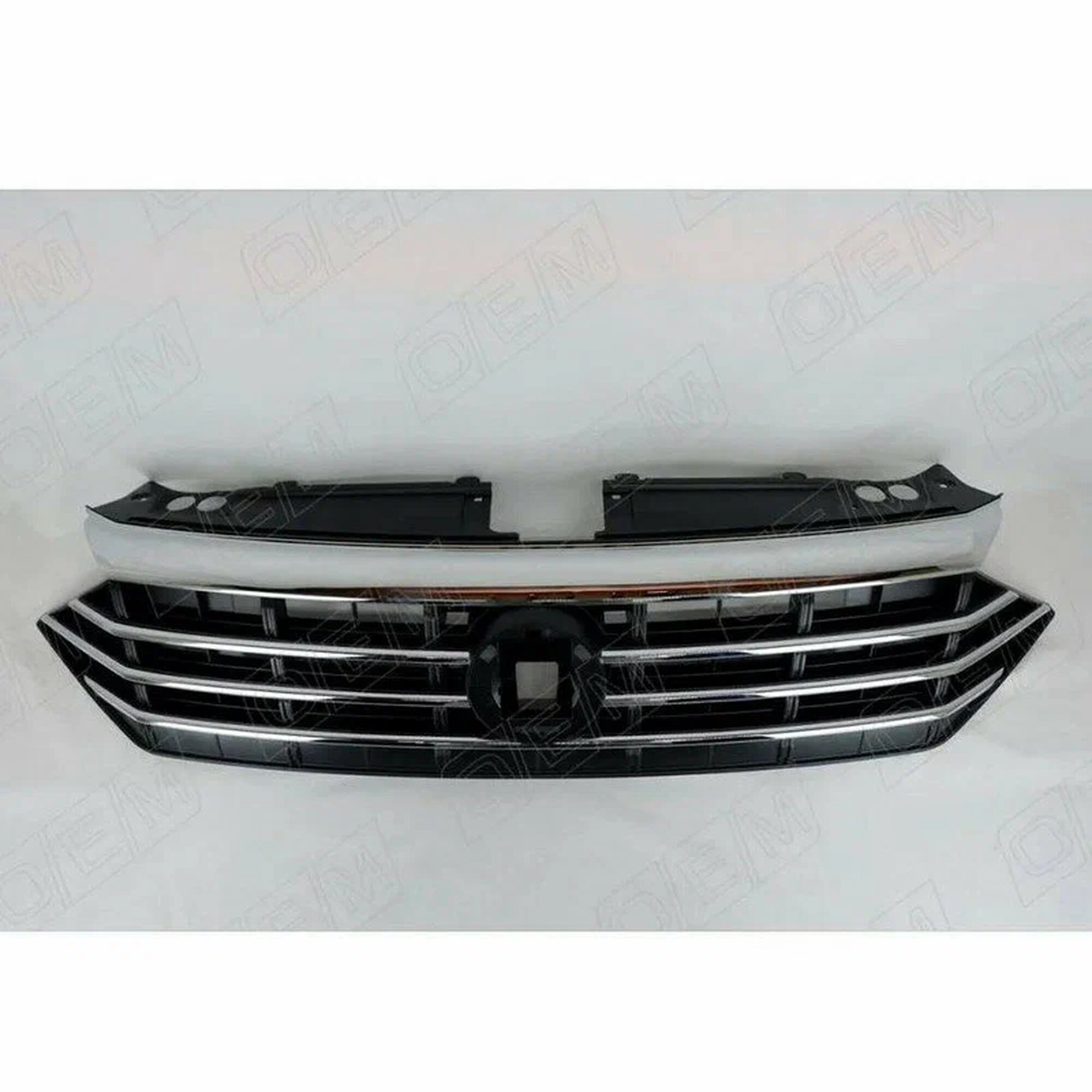 Решетка радиатора OEM3129, для Volkswagen Jetta, ABS пластик, черная