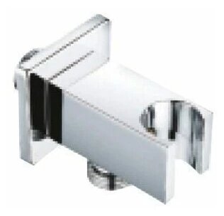 Czr-ai12-01 штуцер с держателем ручного душа, хром Cezares