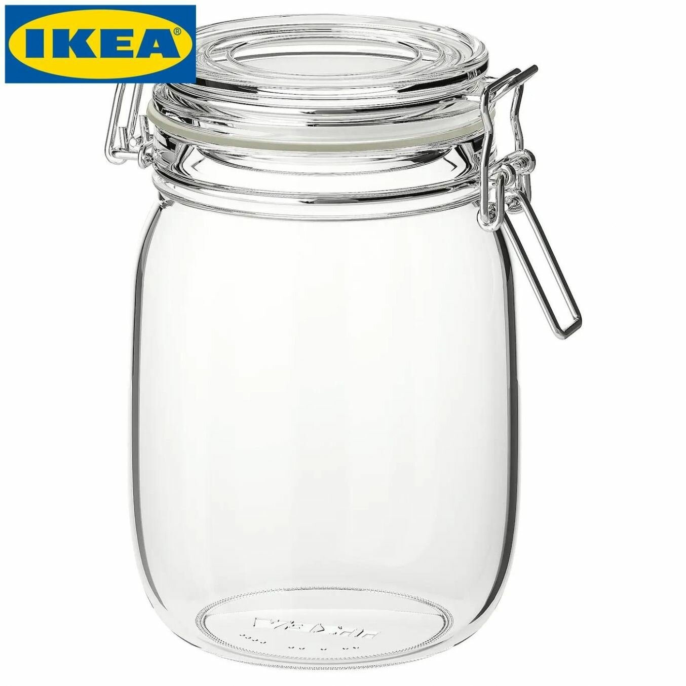 Банка для продуктов универсальная Ikea, Банка Коркен Икеа, 1 л