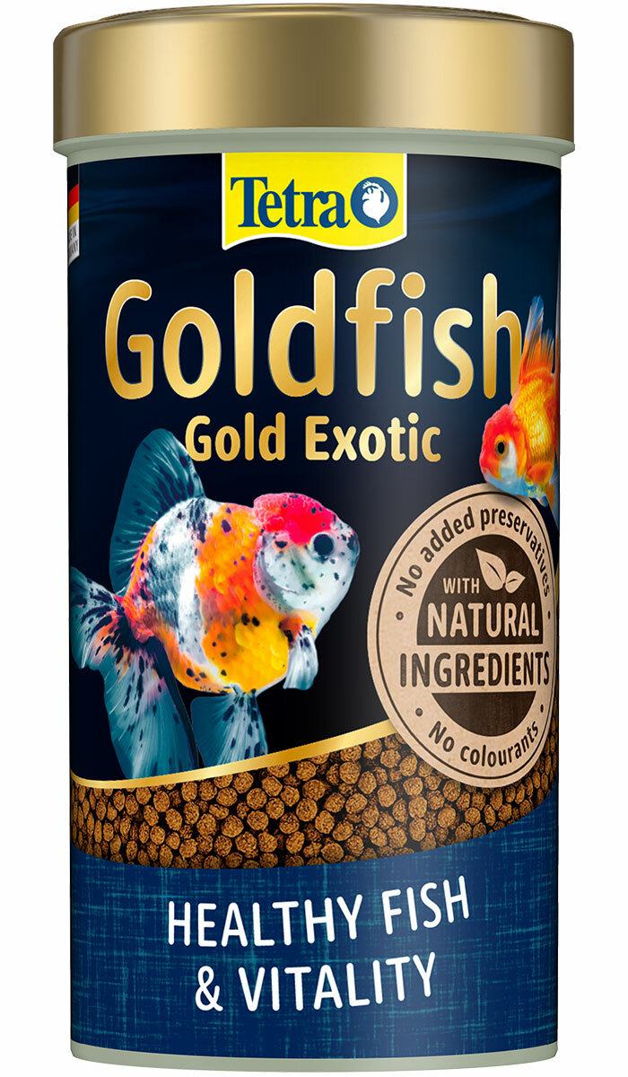 TETRA GOLDFISH GOLD EXOTIC – Тетра основной корм для золотых рыбок (250 мл)