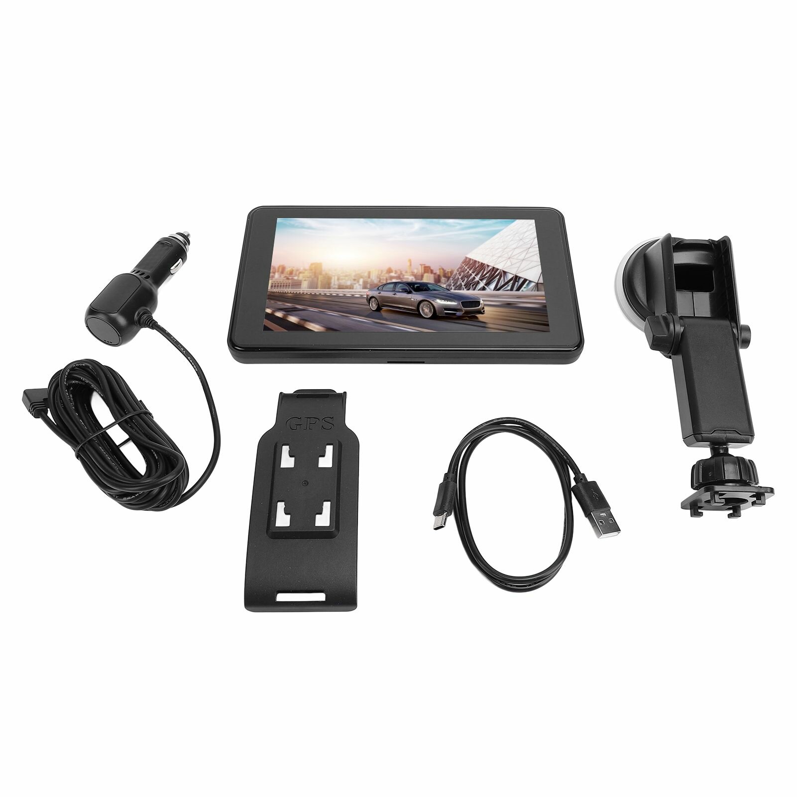 7-дюймовое автостерео, GPS, Carplay, Android Auto, голосовое управление, универсальное крепление,