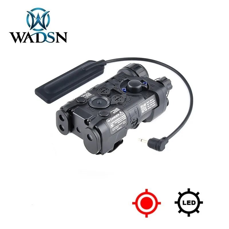 WADSN Tacitcal NGAL Pointer Красный Зеленый Синий Точечный Прицел БелыйLED Scoutlight Страйкбольное Охотничье Оружие Подходит для 20 мм Рельсовый Открытый Светильник