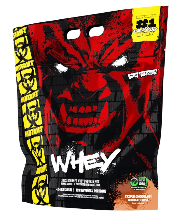 Протеин Mutant Whey 4540 г, тройной шоколад