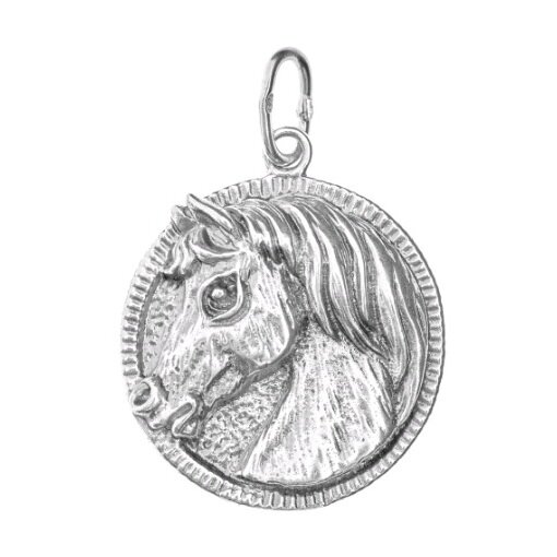 Серебряная подвеска Лошадка (Подарок на Год Лошади)