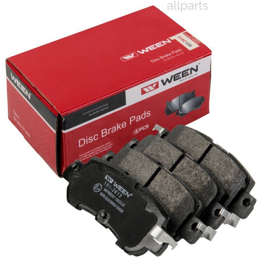 WEEN 151-2613 Тормозные колодки дисковые задние MAZDA CX-5 CX-3