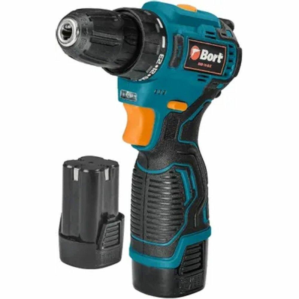 Дрель шуруповерт аккумуляторная BORT BAB-16-BLK (2 АКБ + ЗУ)